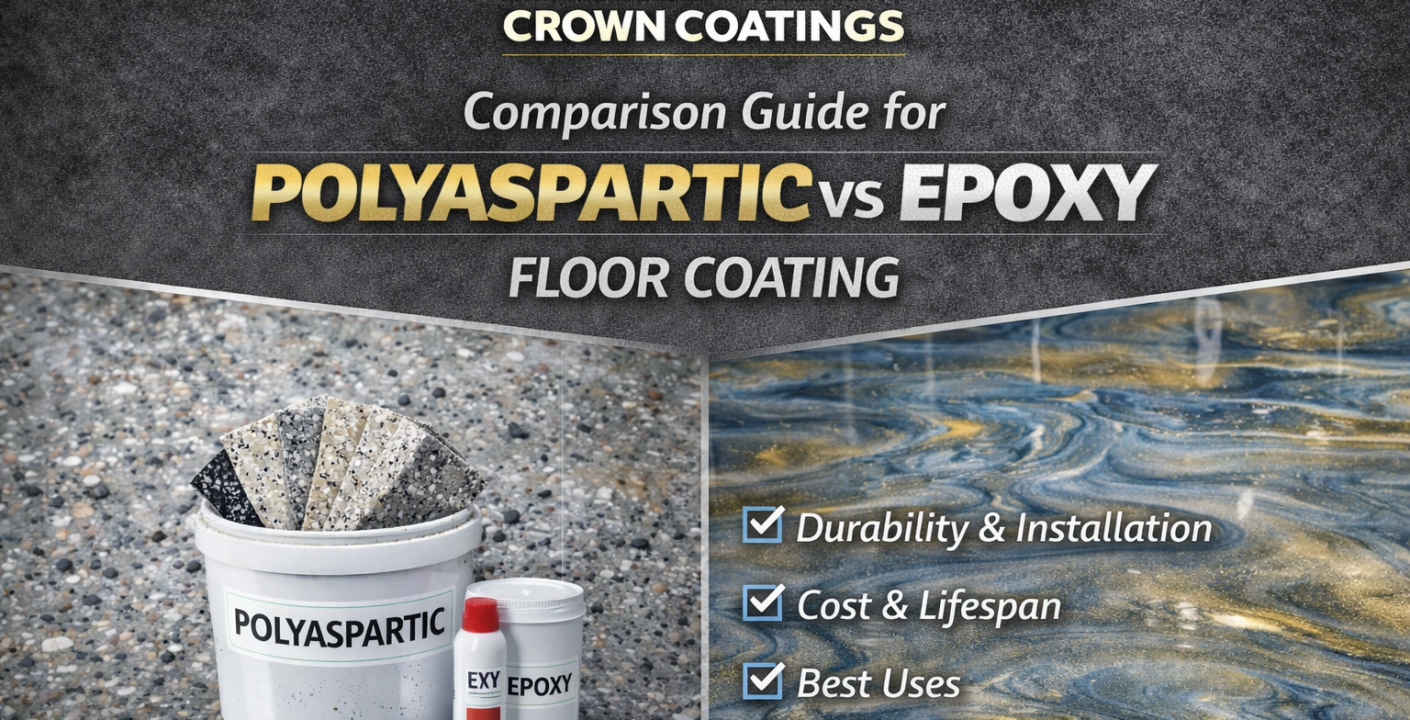 Comparison Guide for Polyaspartic vs Epoxy Floor Coating