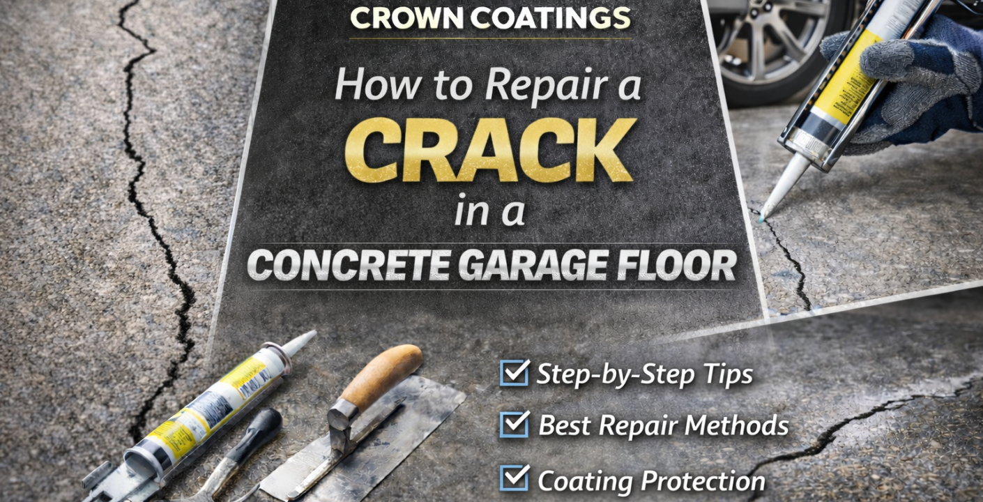 How to Repair a Crack in a Concrete Garage Floor